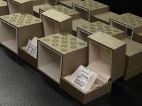 China Luxury High Eend Earring Box customized your logo for sale