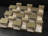 China Luxury High Eend Earring Box customized your logo for sale
