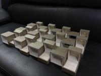 China Customized Logo Gold Ring Box The Ultimate Packaging for High-End Jewelry Collections for sale