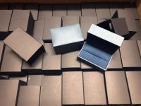 China Customized Logo Plastic Box Jewelry Boxes for Customized Color and Logo Ring Packaging for sale