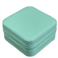 China tiff blue Travel jewelry box- Customized your logo and color for sale