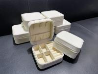 China Travel jewelry box organizer jewelry box women gift Pu jewelry box for sale