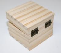 China Customs Logo Wooden Crystal  Box for sale