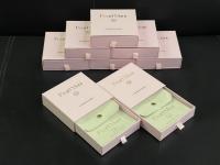 China Elegant Paper Drawer Jewelry Box and Microfiber Pouches for Your Jewelry Collection for sale