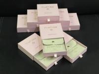 China Elegant Paper Drawer Jewelry Box and Microfiber Pouches for Your Jewelry Collection for sale