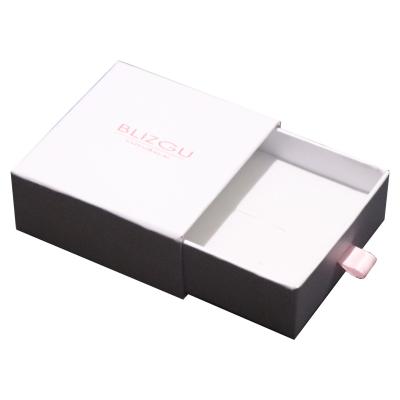 China Luxury Paper Drawer Jewelry Box bracelet -Necklace-Pendant universal style Cheap Customized your color and logo for sale