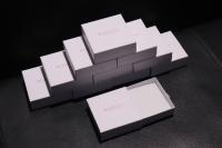 China Customized white paper drawer jewelry box necklace box for sale