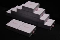 China Customized white paper drawer jewelry box necklace box for sale