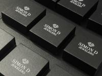 China 90*90*35mm Customized Paper Black Magnet Jewelry Box for Organization for sale