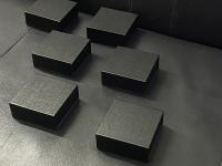 China Paper Jewelry Boxes in 90*90*35mm Size for Ring Earring Pendant Bracelet Bangle Necklace for sale