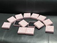 China Elegant Paper Jewelry Box in Pink Ideal for Earrings Pendants Bracelets and Necklaces for sale