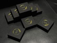 China Customs Paper Jewelry Box Logo color -Use to Earring Pendant Bracelet Necklace for sale