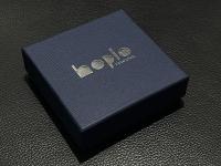 China Customs Paper Jewelry Box Logo color -Use to Earring Pendant Bracelet Necklace for sale