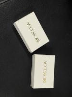 China Customized  White Paper Jewelry Box logo and color by your jewelry packaging for sale