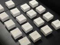 China Customized  White Paper Ring Box for sale