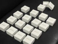 China Customized  White Paper Ring Box for sale