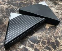 China Customized Paper triangle  jewelry box Use to ring/earring/pendants/bracelet/necklace for sale