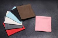 China Automatic Opening Closing Microfiber Jewelry Pouches Jewelry Bags-Customized Your Logo for sale
