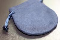 China Customized Fibre jewelry pouch pouches for your jewelry packaging for sale