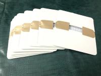 China Fashion Customized Outer Skin for LANDSCAPE Pattern Semi-finished Pu Wallet Accessories for sale