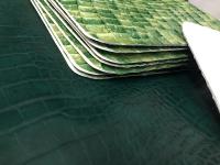 China Fashion Customized Outer Skin for LANDSCAPE Pattern Semi-finished Pu Wallet Accessories for sale