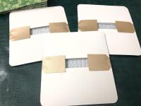 China Fashion Customized Outer Skin for LANDSCAPE Pattern Semi-finished Pu Wallet Accessories for sale