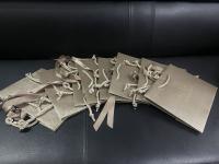 China Min Qty 500 Customized Luxury Jewelry Paper bags made with Paper in Paper for sale