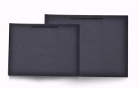 China Customized Black Jewelry Paper bags for sale