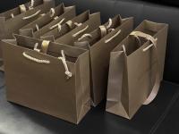 China Customized Luxury Jewelry Paper bags for sale