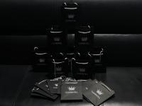 China Customized Black Jewelry Paper bags for sale
