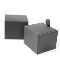 China Factory price high quality wholesale fashion velvet cufflink box for sale
