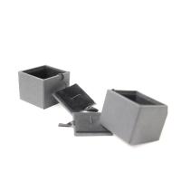 China Factory price high quality wholesale fashion velvet cufflink box for sale