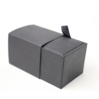 China Factory price high quality wholesale fashion velvet cufflink box for sale