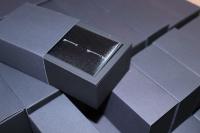 China Customs style 360 rotation cufflink box luxury style for sale