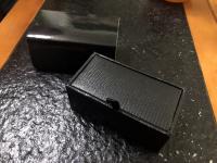 China Cufflink Box Customized your logo and color of cufflinks packaging for sale
