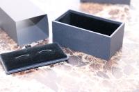 China Cufflink Box Customized your logo and color of cufflinks packaging for sale