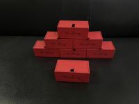 China Personalized Cufflink Packaging 85*45*35mm Size Custom Logo and Color Options for sale