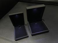 China Black LED Big Necklace Box  LED Customized style for sale