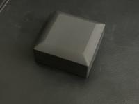 China Customized Your Logo- Luxury Black LED Bangle Box  LED Square Bracelet Box for sale
