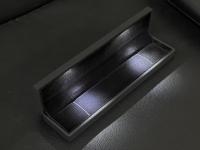 China Customized Your Logo- Luxury Black LED Bracelet Box LED Long Chain Box for sale
