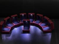 China Customized Your Logo- Luxury Red LED Earring Box for sale