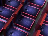 China Customized Your Logo- Luxury Red LED Necklace Box LED Small Necklace Box for sale