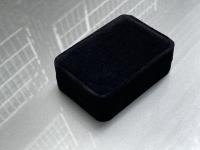 China Black velvetJewelry box for Pendant Box for luxury jewelry packaging for sale