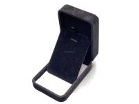 China Black Velvet Necklace box Customized your logo and color for sale