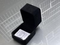 China Black Velvet Earring box for velvet jewelry packaging box for sale