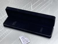 China Black Velvet Bracelet Box for velvet jewelry packaging box for sale