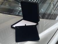 China Black Velvet Jewelry Box -Set Necklace box Customized your logo and color for sale