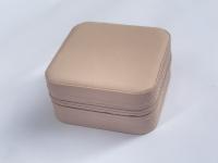 China Express/Sea Shipping Pink Travel Jewelry Box with Custom Logo and Color Min Qty 100 for sale