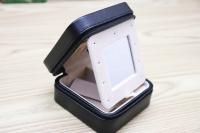 China Luxury PU leather travel jewelry box Customized your logo and color for sale