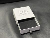 China Customized White Paper Drawer Jewelry Box for Customized Jewelry Presentation Service for sale
